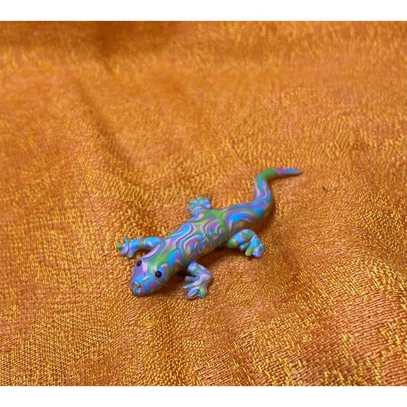 Unbranded | Jewelry | Salamander Caudata Pin Multi Colored Green And ...